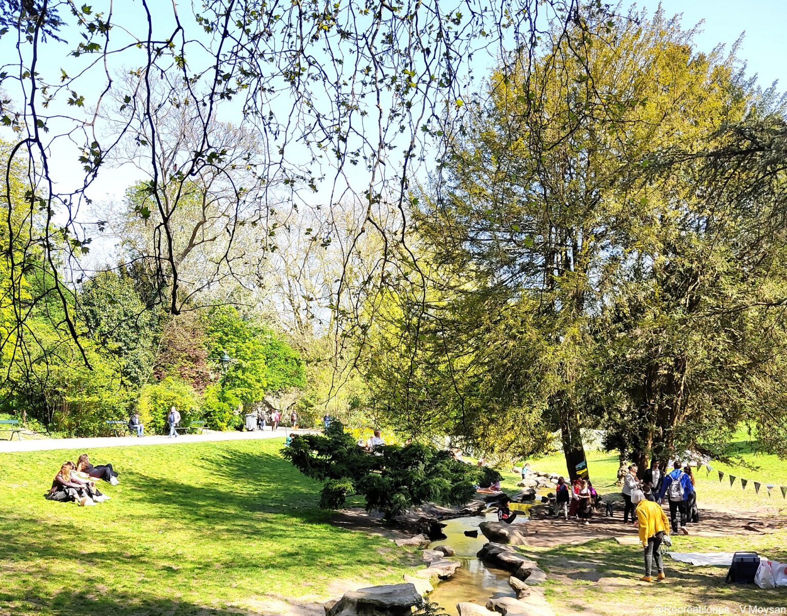 Parc des Buttes Chaumont - Paris 19e - Récréatiloups Île de France